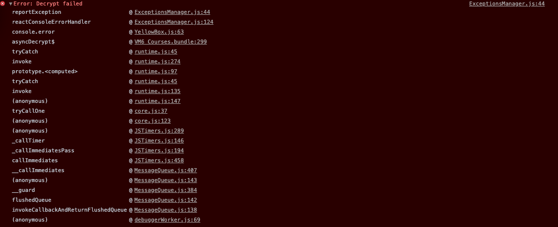 Decryption Always Fails · Issue 34 · Tectiv3react Native Aes · Github 1370