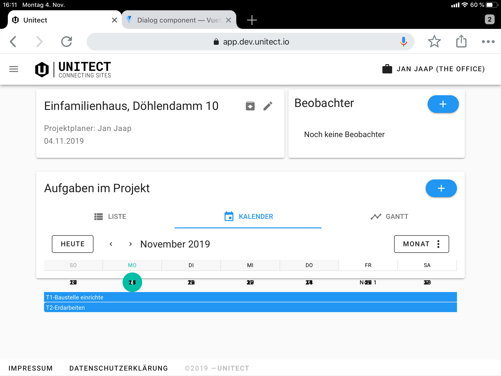 [Bug Report] Calendar month view collapses all content into single row in Safari · Issue #9154 ...
