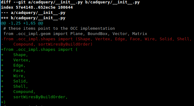 Code formatting and lint checks · Issue #244 · CadQuery/cadquery · GitHub
