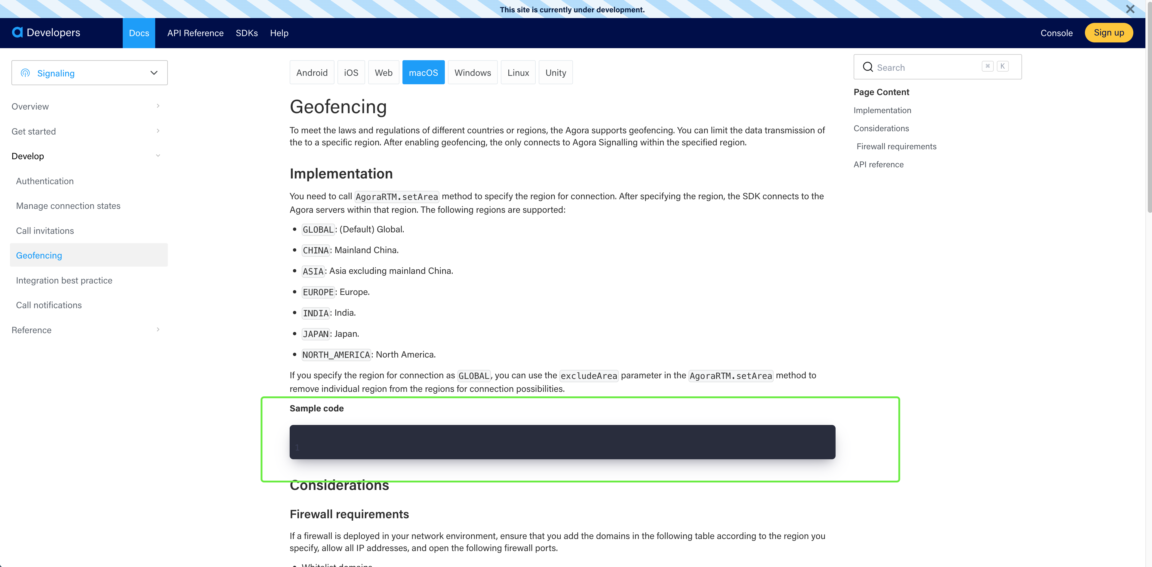 [Cleanup - Signaling] Missing sample code · Issue #413 · AgoraIO/Docs-Source · GitHub