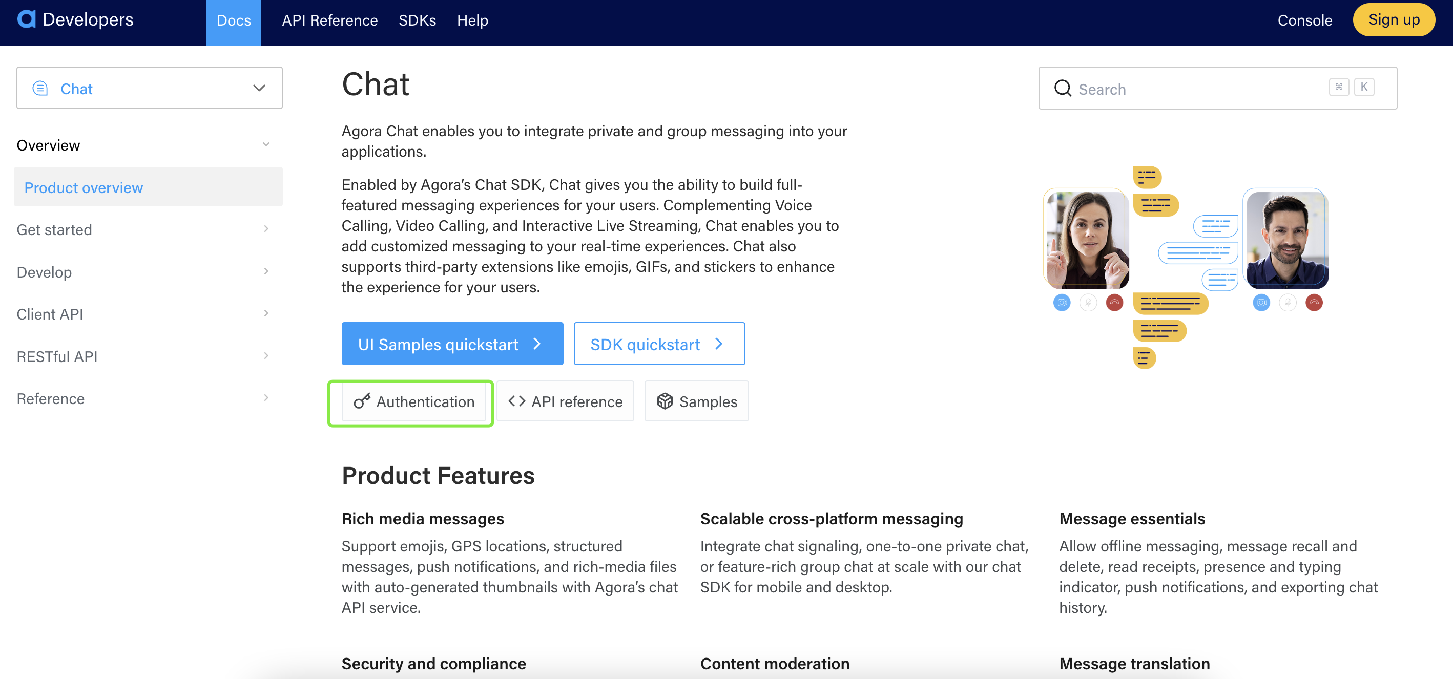 Chat Post GA Cleanup · Issue #613 · AgoraIO/Docs-Source · GitHub