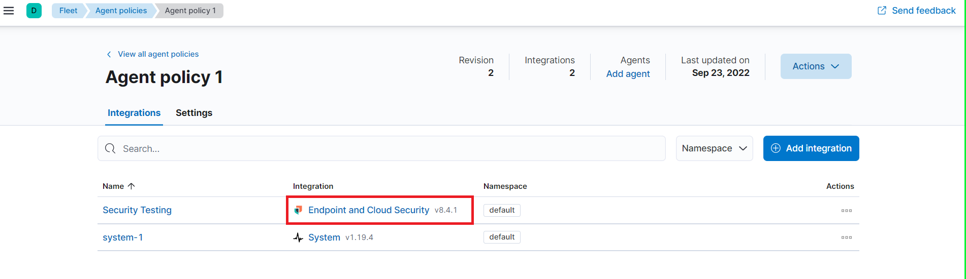 Security Solution Elastic Defend Integration Not Renamed Correctly · Issue 141619 · Elastic