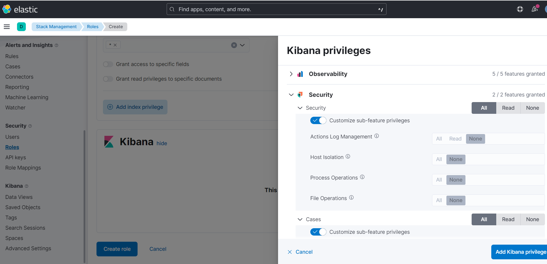 [Security Solution] Unable to edit privileges with Default Spaces. · Issue #144410 · elastic ...