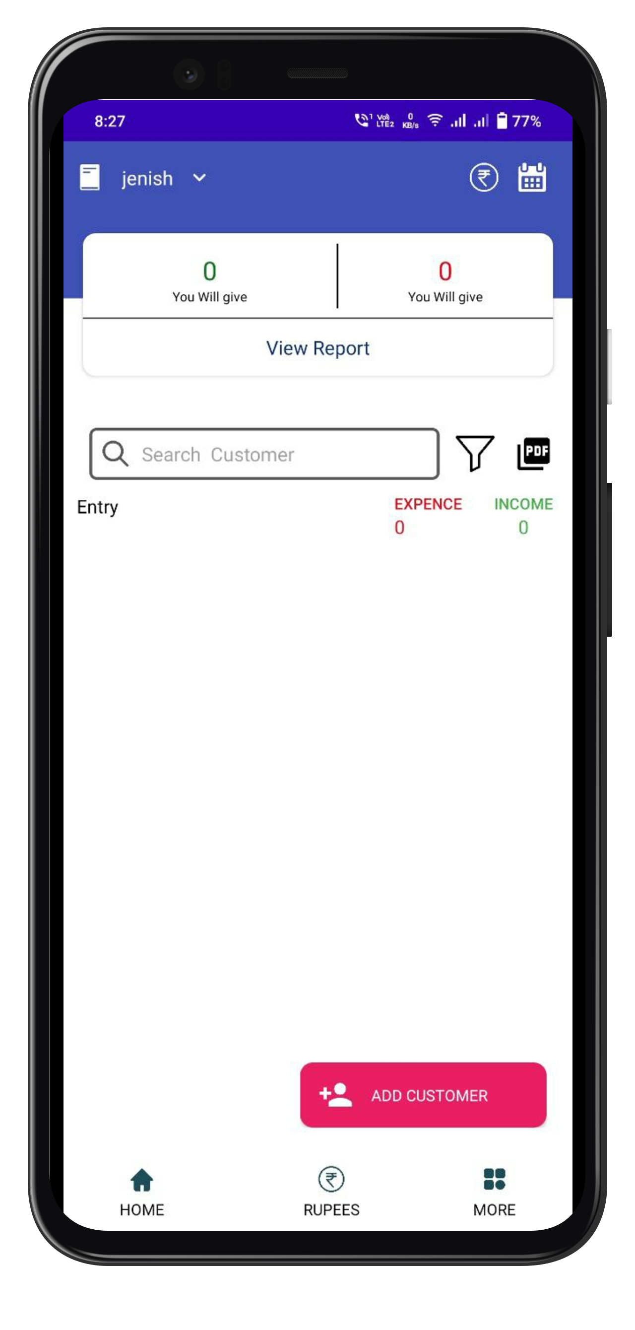 GitHub - Jenish0001/Khata_Book_Application