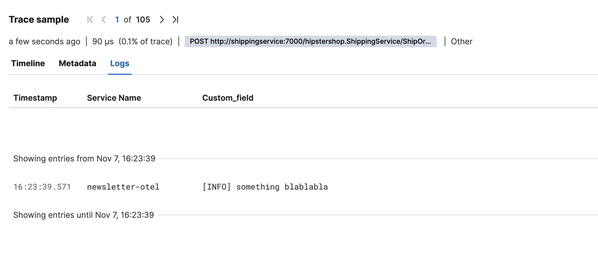 Customize field in APM logs view · Issue #170757 · elastic/kibana · GitHub