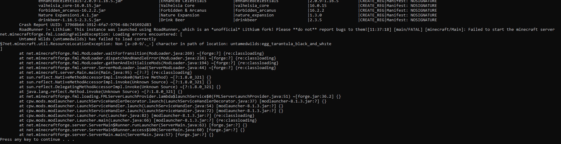 UNTAMED · Issue #100 · LunaPixelStudios/Medieval-MC · GitHub