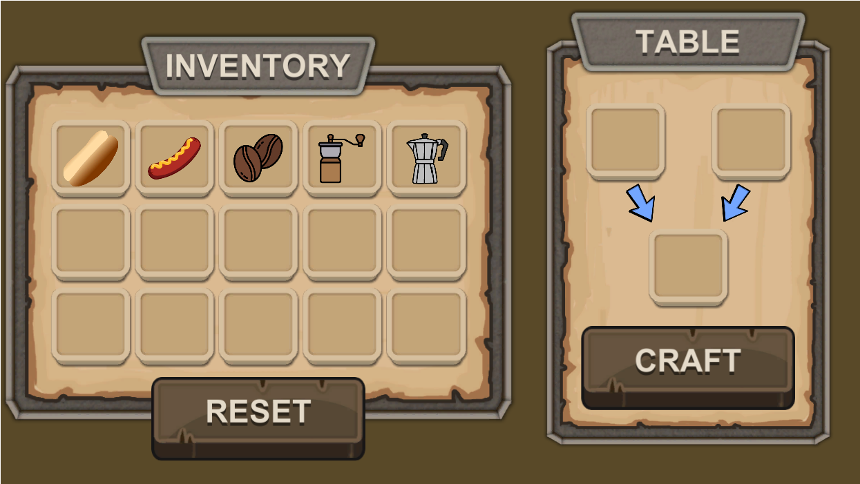 GitHub - MajestyCorp/CraftGame: Craft items!