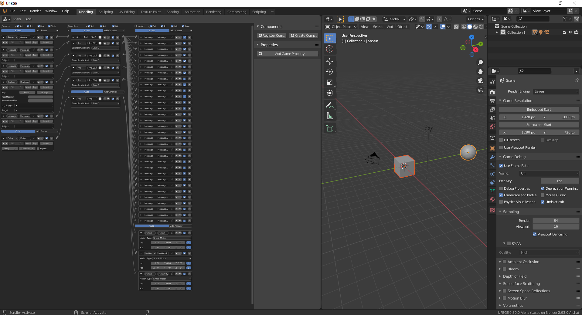 Logic Brick Editor 0.3.0 object not combinable · Issue #1441 · UPBGE ...