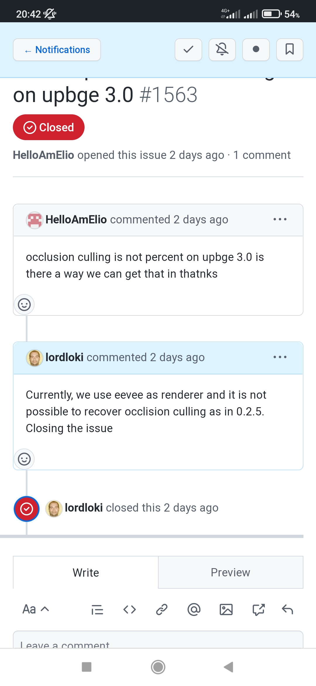 can we get culling occlusion on UPBGE 3.0 · Issue #1564 · UPBGE/upbge · GitHub