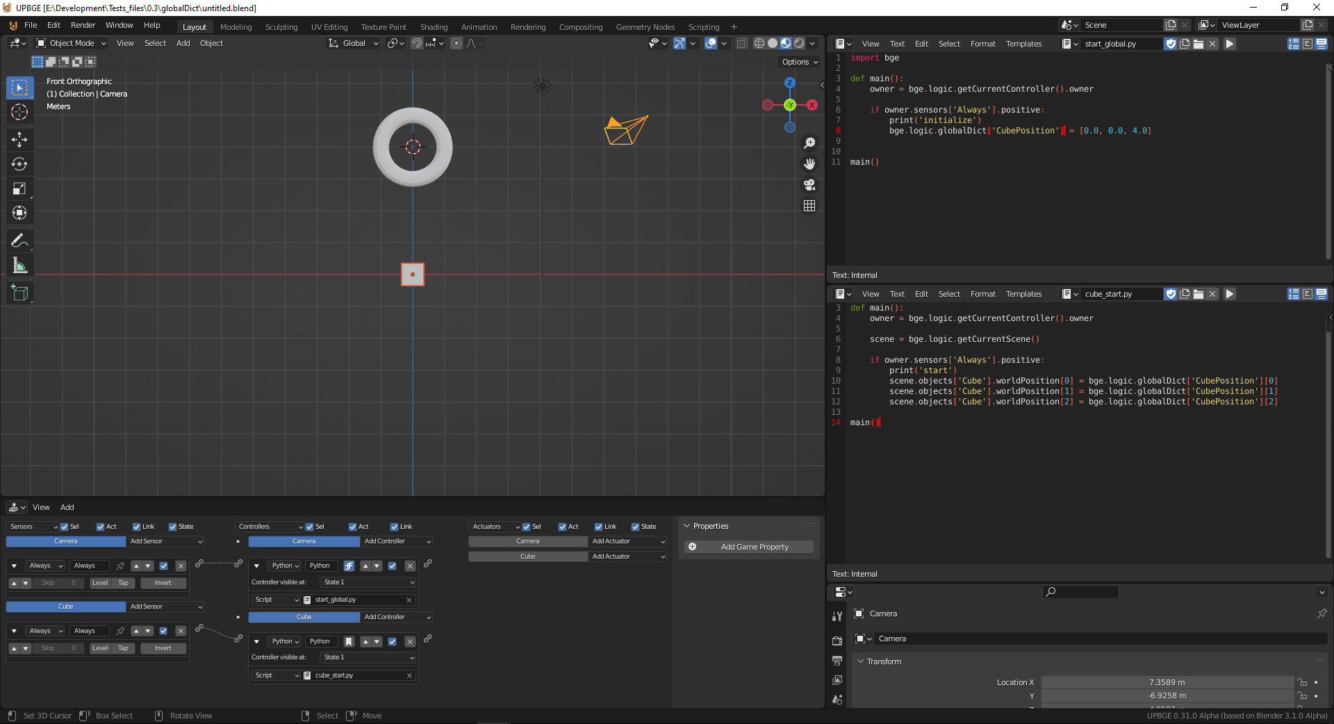 defult location spawn physics clash · Issue #1606 · UPBGE/upbge · GitHub