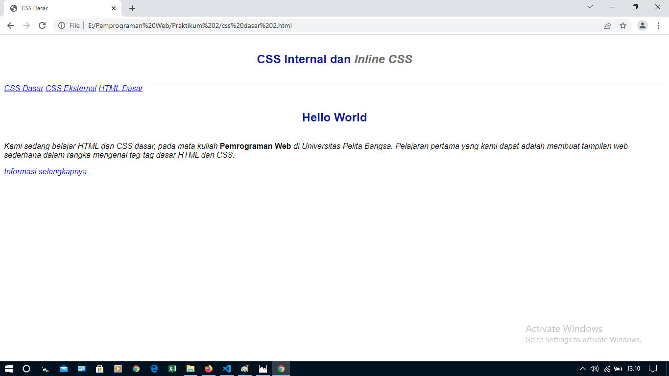GitHub - antonius005/Lab2Web: Praktikum 2 - Pemrograman Web