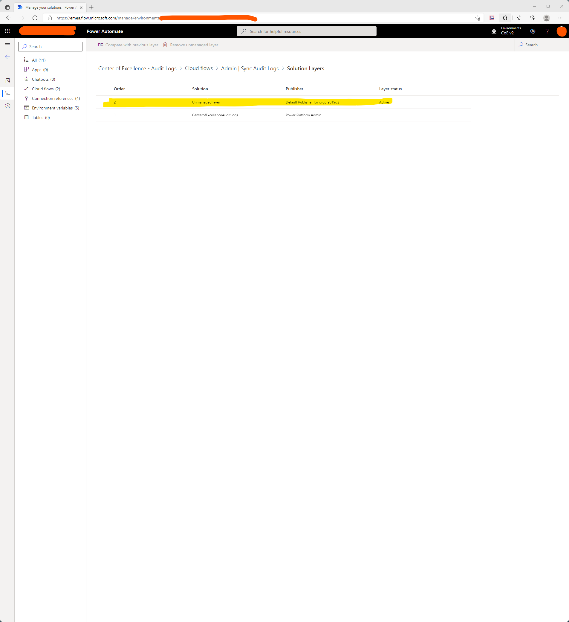 [CoE Starter Kit - QUESTION] How to update Environment Variables after ...