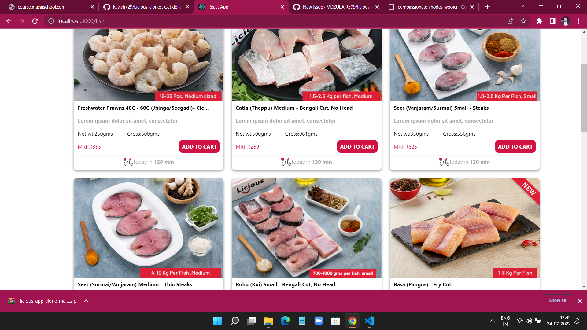 licious-clone - Codesandbox