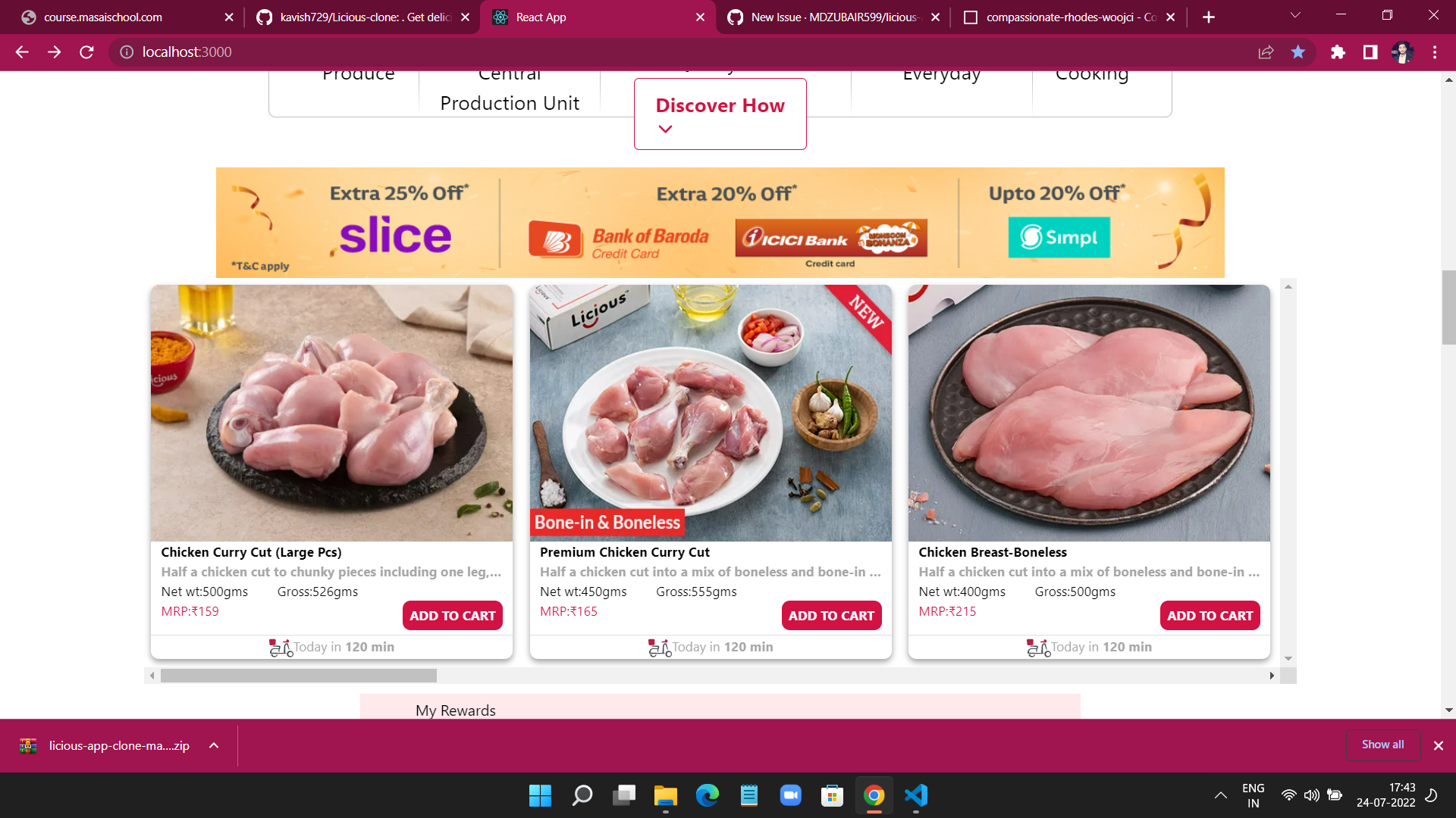licious-clone - Codesandbox