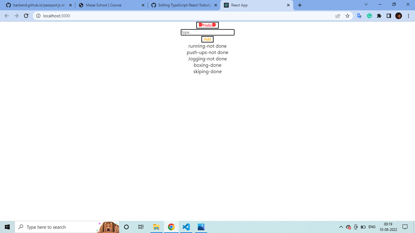 Github Sauravsamuitypescript React Todoapp This A Simple React Todo App Using Typescript 