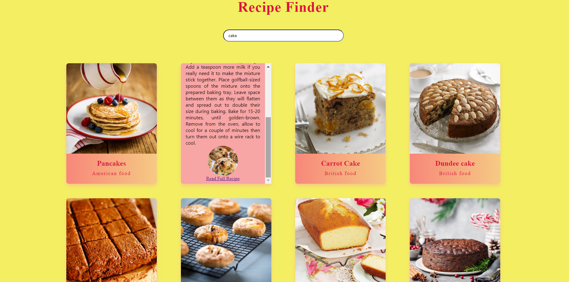 GitHub - TaimoorAmmar/Recipe-Finder-app: Recipe Finder