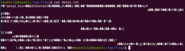 GitHub - jolana-veneny/Over-The-Wire-Bandit-Level-12-13-Walk-Through: This is a write-up for ...