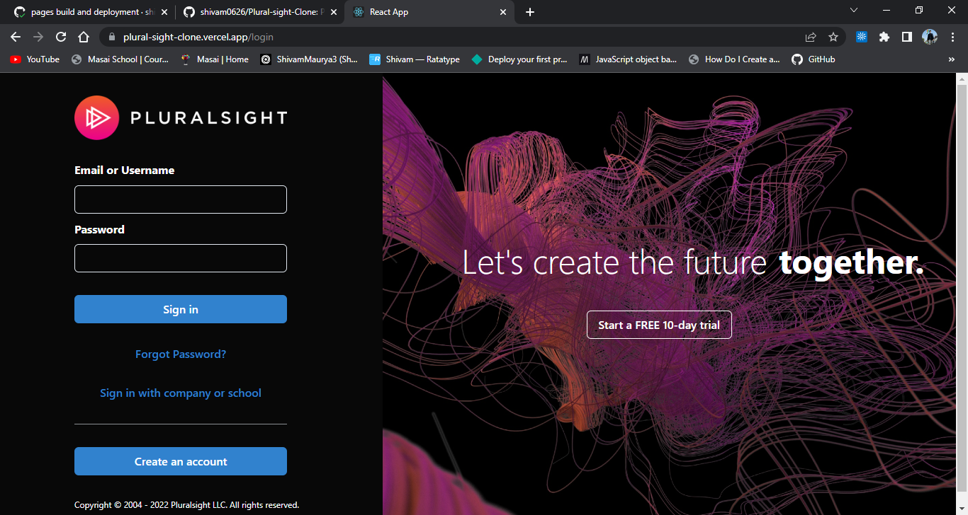 GitHub - shivam0626/Plural-sight-Clone: Plural Sight Clone ( in progress )
