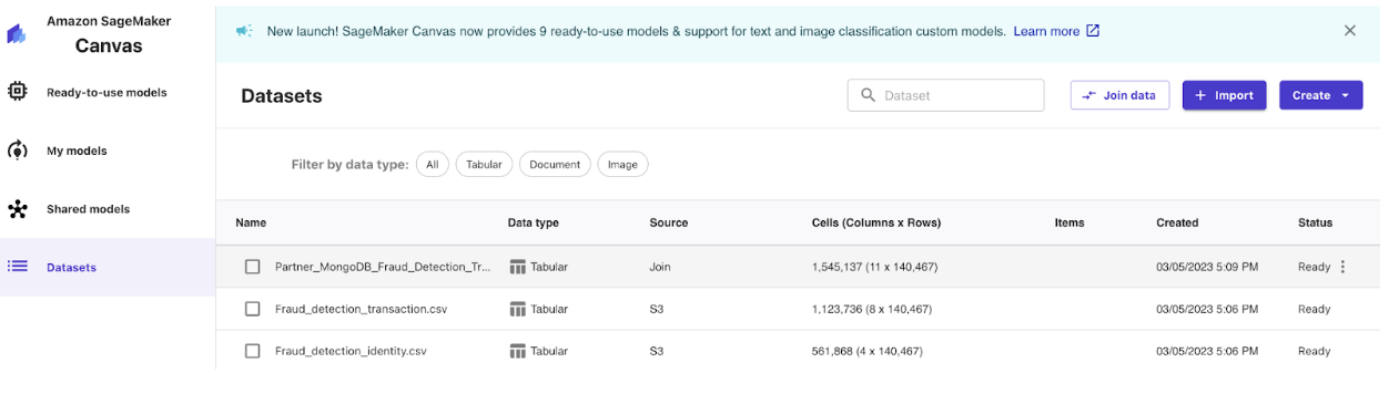 GitHub - mongodb-partners/Frauddetection_with_MongoDBAtlas_and_SageMakerCanvas: This repository ...
