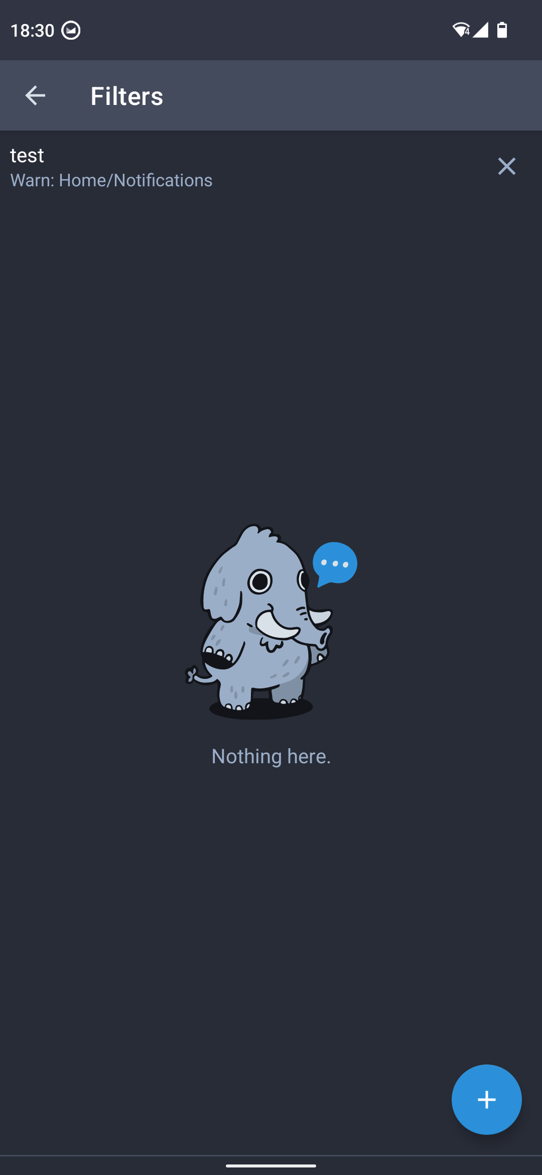 Deleting The Last Filter Shows Nothing Here And Last Filter · Issue 3839 · Tuskyapptusky
