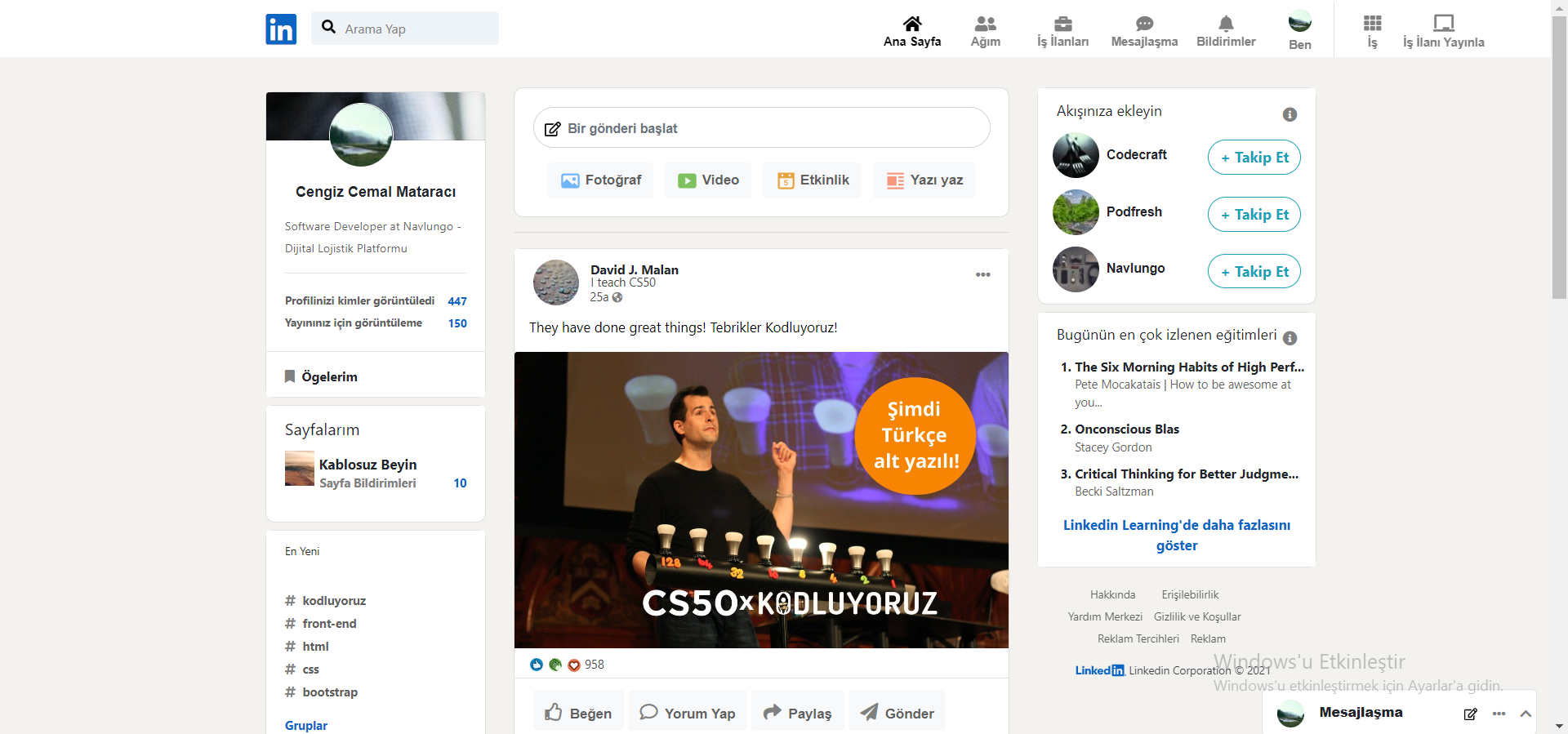 Github Edatasasizbootstrap Linkedin 1525
