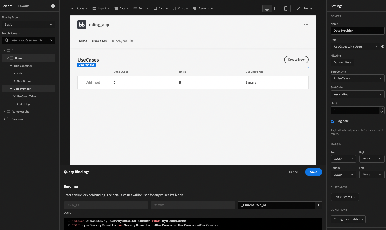 Query Table Relationships To Hide Table Row · Budibase Budibase · Discussion 5176 · Github 