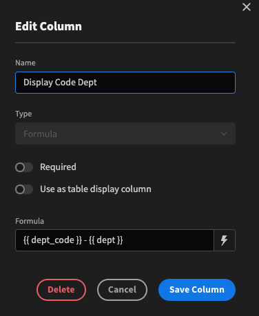 Inserting a drop down based on linked tables · Budibase budibase ...