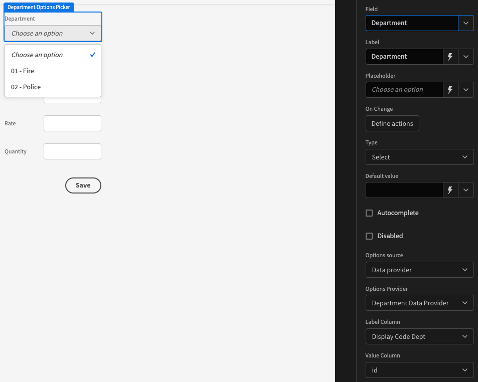 Inserting a drop down based on linked tables · Budibase budibase · Discussion #3655 · GitHub