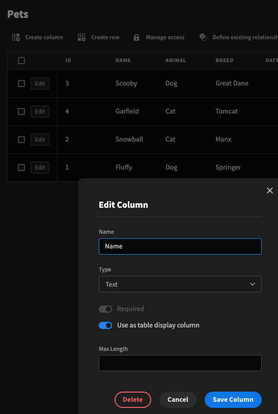 Define Relationships For External Db Is Not Using The Display Column · Issue 7867 · Budibase