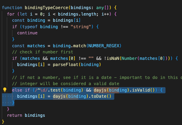 Sql Update Value Number String Become Date String · Issue 7887