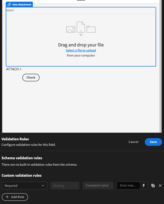 Validate attachment field that all uploads have completed. · Budibase budibase · Discussion ...