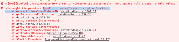 Autogenerated Ejected Form Block Crashes App · Issue 8493 · Budibase 