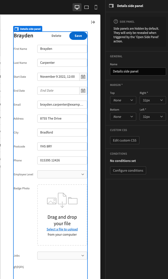 Add Padding Settings To Form And Field Group · Issue 6978 · Budibasebudibase · Github