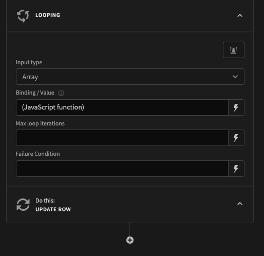 Is it possible in automations to bind to multiple looping blocks? · Budibase budibase ...