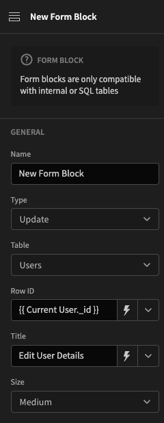 Creating An Update Create Once Only Form Type Without Datasource