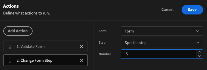 Change Form Step should support Bindings · Issue #9323 · Budibase/budibase · GitHub
