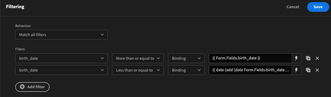 MySQL Date/Time field search field in Table block throws error · Issue #9380 · Budibase/budibase ...