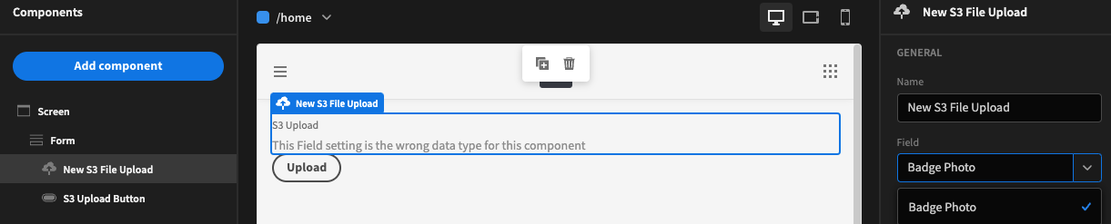 [BUDI-6438] S3 File Upload should not need to be in a form · Issue #9547 · Budibase/budibase ...