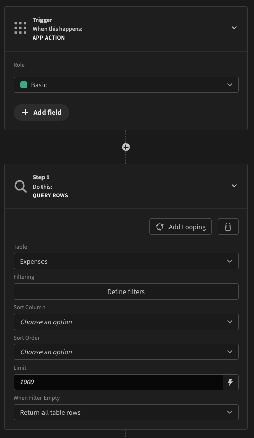 How to retrieve data from a specific row and column to another table through automation ...