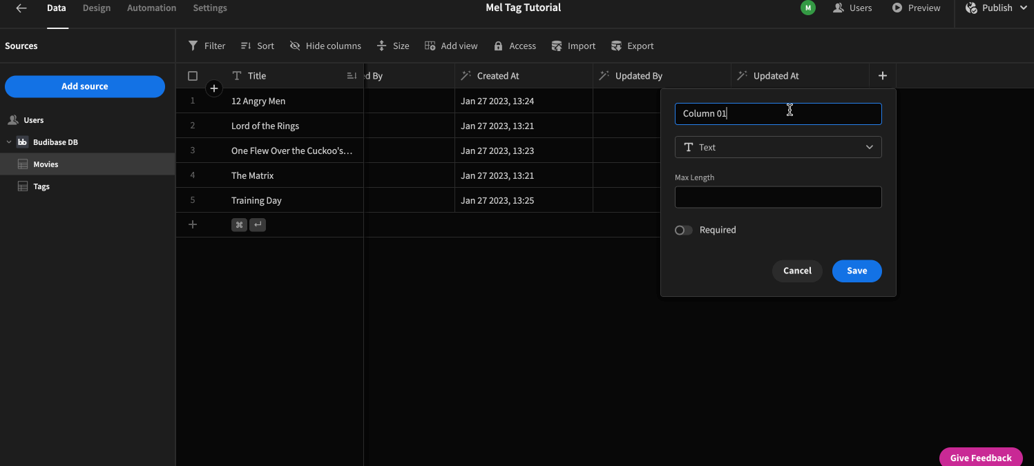 [BUDI-7410] Drag and drop not working: multi-select option config · Issue #11569 · Budibase ...