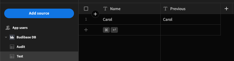 Budi 7576 Row Updated Triggerrow Uses Data From The Front End And Not The Actual Row Data 2822