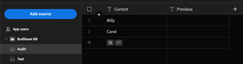 [BUDI-7576] Row updated trigger.row uses data from the front-end and not the actual row data ...