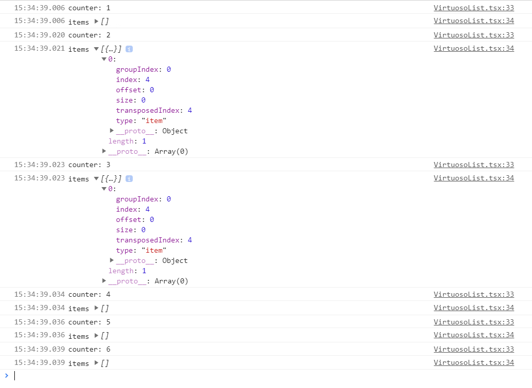 initialTopMostItemIndex doesn't work properly in Chrome · Issue #91 · petyosi/react-virtuoso ...