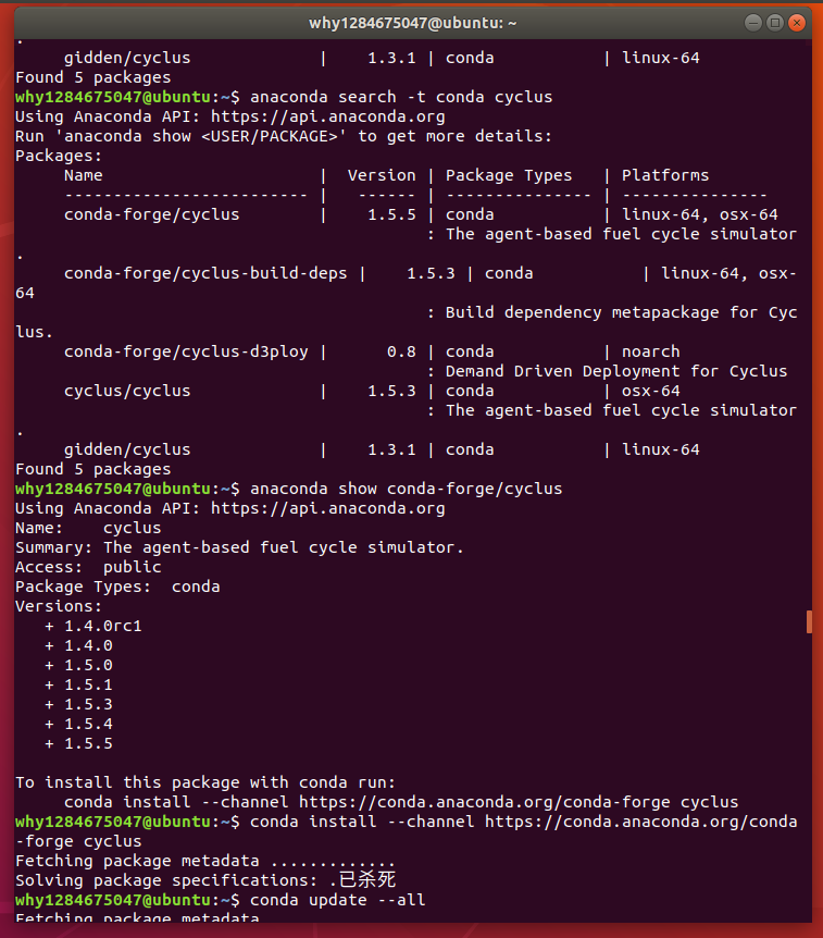 I Failed To Install Cyclus Successfully Please Help Me Issue 1574