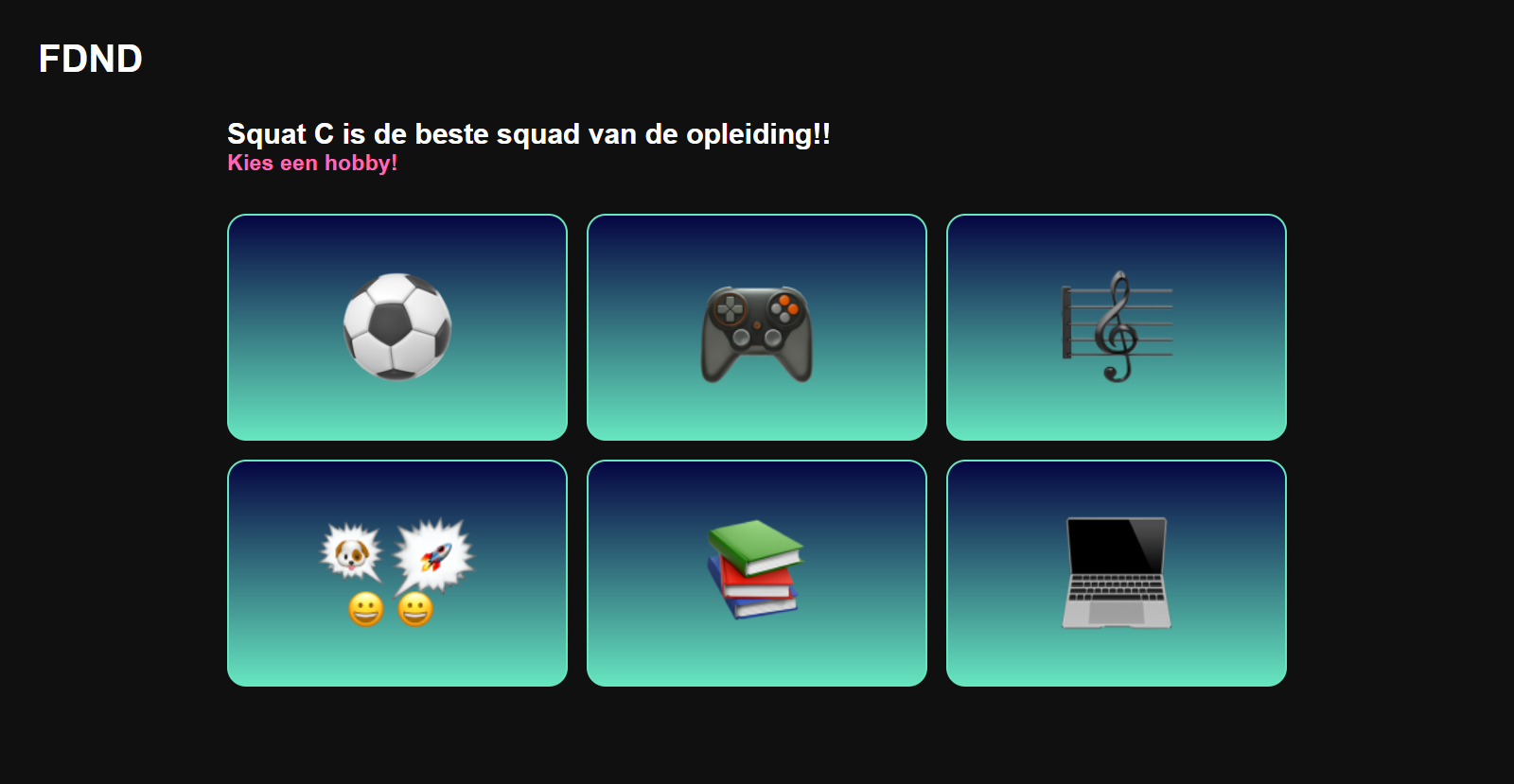 GitHub - r20222/connect-your-tribe-squad-page: Redesign met je squad een squadpagina op basis ...