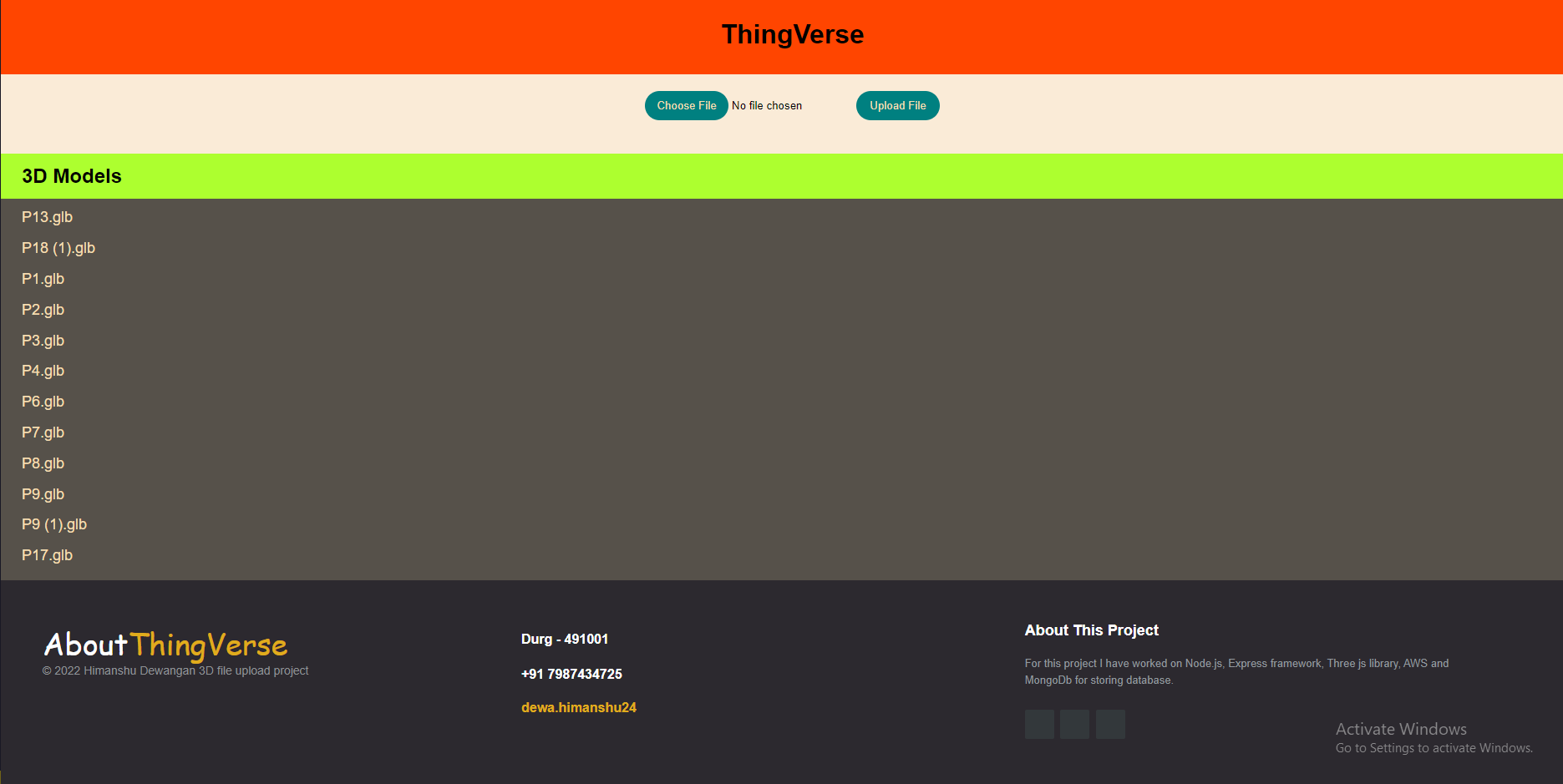 GitHub - dewa-himanshu24/thingverse