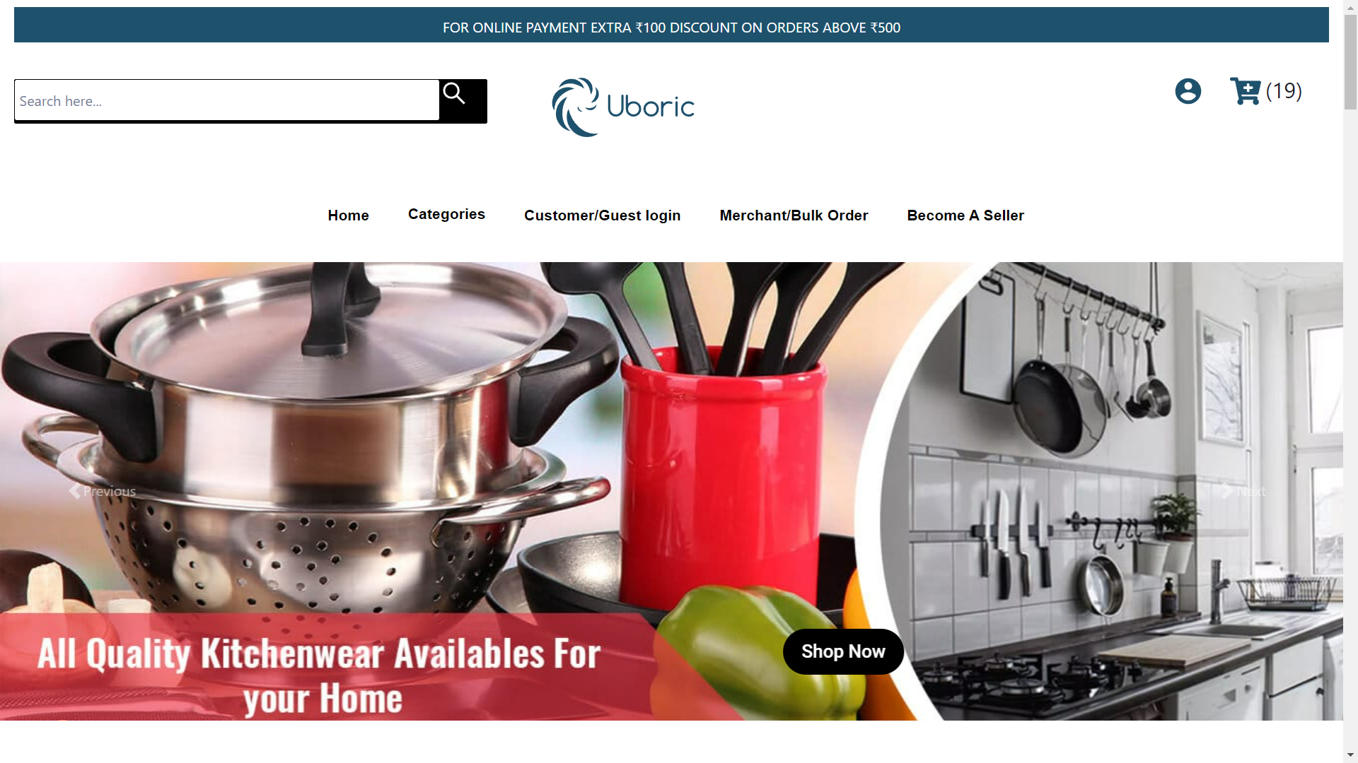 GitHub - priyankfz7/Uboric-Clone: Uboric Clone is a ecommerce website which contains all your ...