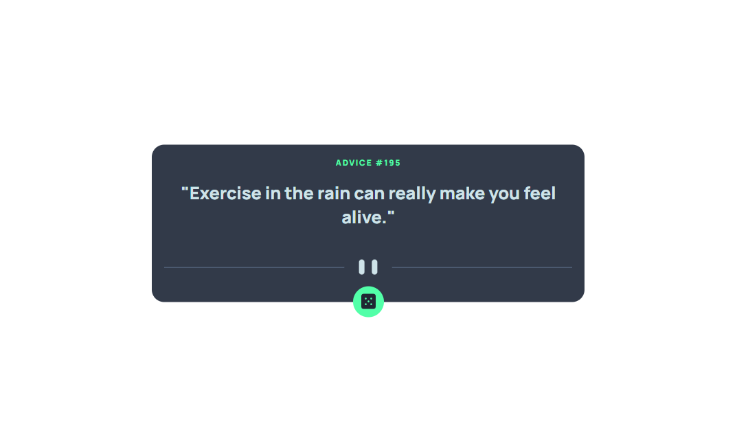GitHub - Ik3nna/Api-advice-generator