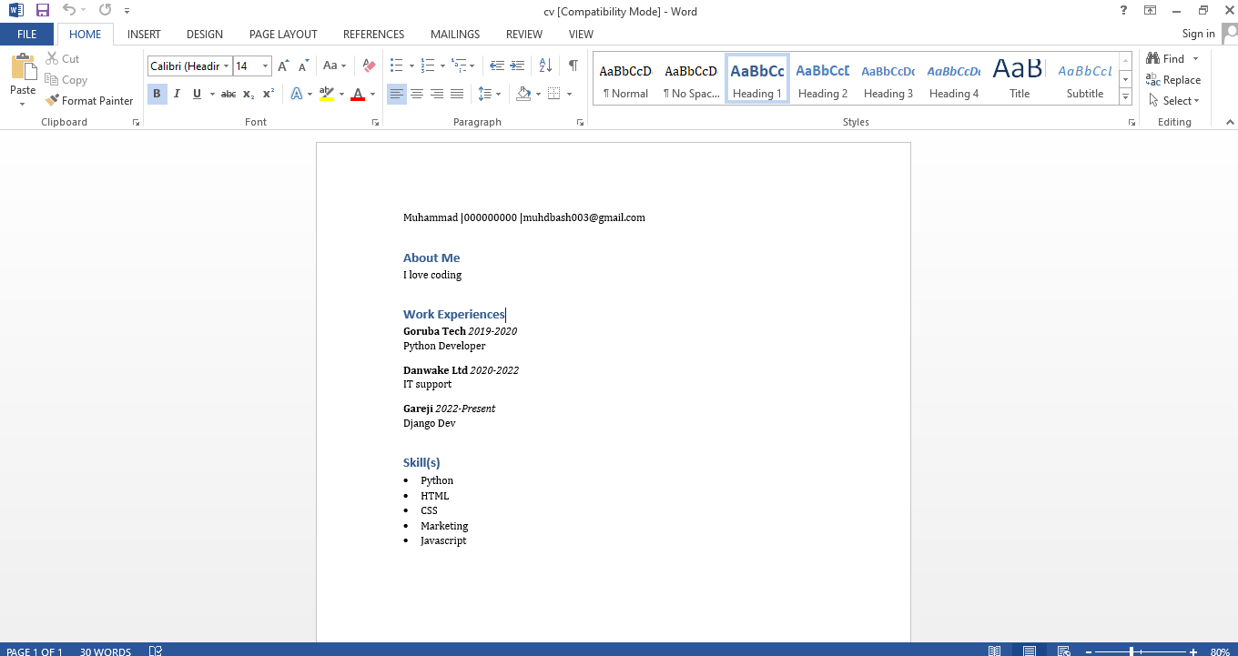 GitHub - Muhdbash3/python-cv-generator: A python program that asks user ...