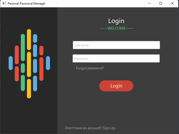 GitHub - Elmar099/Password-Manager: Desktop app made using JavaFX ...